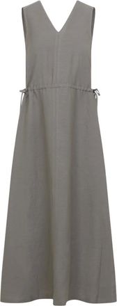 PESERICO Femme, Robes, Brun, Taille: 38 FR Robe Midi