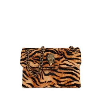 Kurt Geiger Mini Sac Bandouli&egrave;re Kensington - Femme - Sacs - Brun - Taille: ONE Size