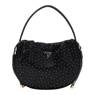 Guess Femme, Sacs, Noir, Taille: ONE Size Elsie Rhinestones Mini Handbag