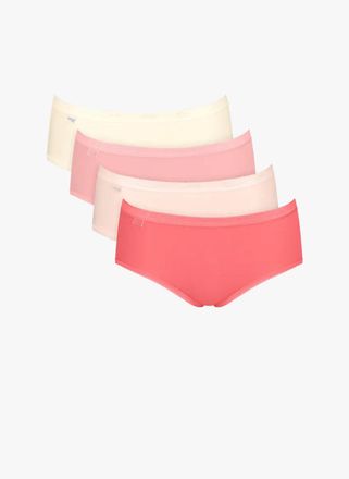 sloggi Lot de 4 culottes en coton