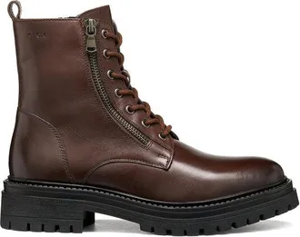 Geox Schn&uuml;rstiefeletten D Iridea D16HRF 00039 C6013 Dunkelrot