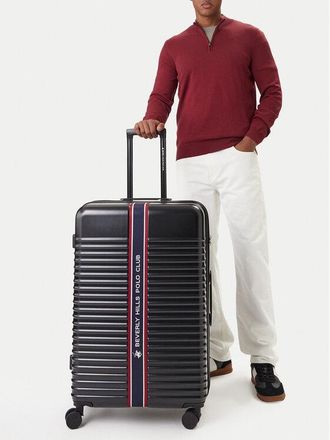 Beverly Hills Polo Club Gro&szlig;er Koffer CEO-BHPC-L-005-08-BLACK Dunkelblau