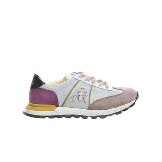 Premiata Johnlow Sneakers in Mixed Textures - - Shoes - Damen - Grau - 41 EU