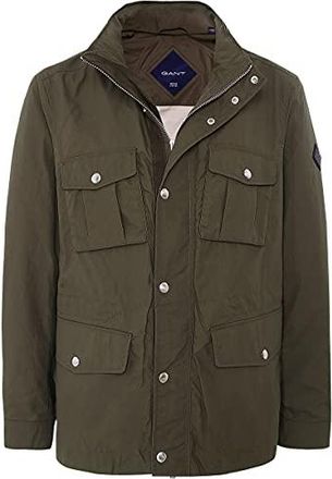 GANT Veste de terrain quatre poches pour homme Vert M, vert, M, Green, M