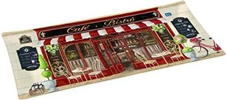 Easy Life Cafe Bistro Set aus Glas, 36 x 17 cm