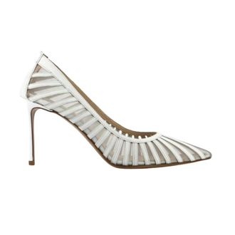 Gianmarco F. D&eacute;collet&eacute; in Leder - - Shoes - Damen - Wei&szlig; - 37 1/2 EU
