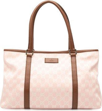 Gucci Shopper - GG Canvas Tote - Gr. unisize - in Gold - für Damen