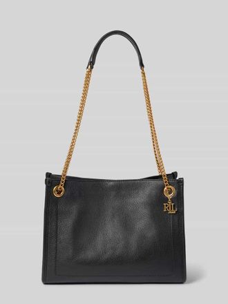 Lauren Ralph Lauren Handtasche mit Label-Applikation und Schulterriemen
