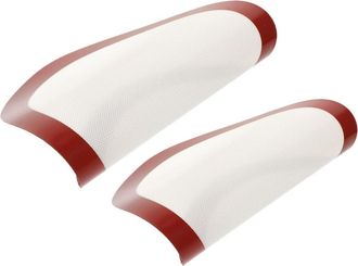 Healifty 2 St&uuml;ck Silicone Backmatten Rund Antihaftbeschichtet Hitzebest&auml;ndig Wiederverwendbar f&uuml;r Pizza Pl&auml;tzchen und Backen