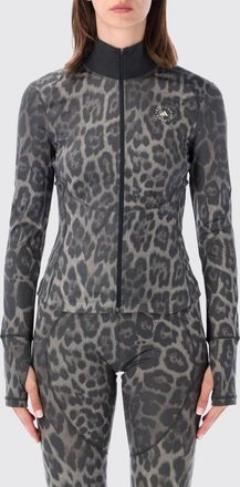 adidas Sweat-shirt de sport zipp&eacute; &agrave; imprim&eacute; animalier