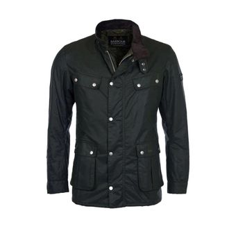 Barbour Duke Wax Jacket - Homme - Vestes - Vert - Taille: 3XL
