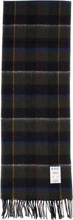 A.P.C. Leon Schal - - Accessories - Herren - Schwarzk - ONE SIZE