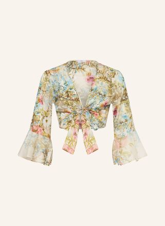 Riani Riani Cropped-Bluse beige