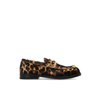 Ami Femme, Chaussures, Brun, Taille: 38 EU Mocassins en cuir