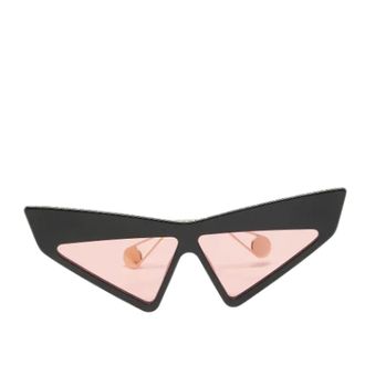 Gucci Pre-owned Acetat sonnenbrillen - - Pre-owned - Damen - Schwarzk - ONE SIZE