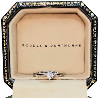 Boodles White Gold Brilliant Solitaire Diamond