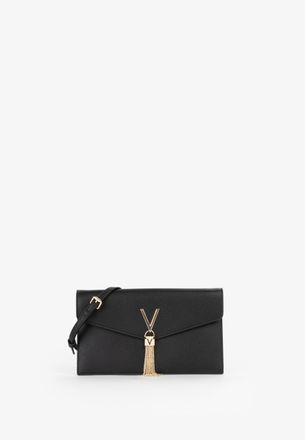 Valentino Handbags Umh&auml;ngetasche VALENTINO BAGS LUXE, Damen, Gr. B/H/T: 27cm x 16cm x 0,5cm, nero, Lederimitat, Taschen Umh&auml;ngetasche, Damen Schultertasche, Clutch mit Z