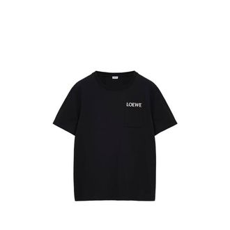 Loewe T-shirt d&eacute;contract&eacute; en coton