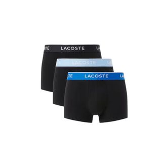 Lacoste Homme, Sous-v&ecirc;tements, Multicolore, Taille: S Boxers avec ceinture en graph&egrave;ne