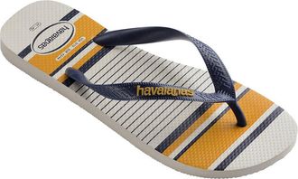 Havaianas Top Nautical, bequeme, leichte und vielseitige Flip-Flops, Design im Marinestil, breite Riemen, Herren