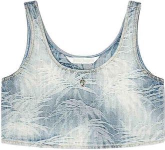 Palm Angels Top - Bleu