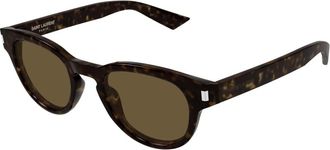 Saint Laurent SL 876 Sonnenbrille - - Accessories - unisex - Braun - 48 MM