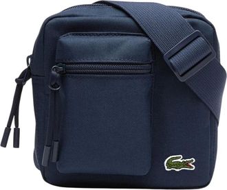 Lacoste Homme, Sacs, Bleu, Taille: ONE Size Sac Bandouli&egrave;re Zipp&eacute; Neocroc