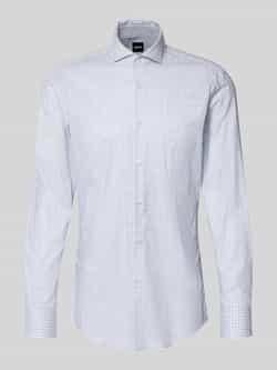 HUGO BOSS Slim Fit Businesshemd aus Baumwoll-Mix Modell H-HANK-SP