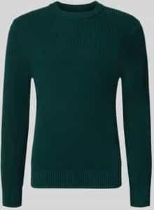Mc Neal Regular Fit Strickpullover aus reiner Baumwolle