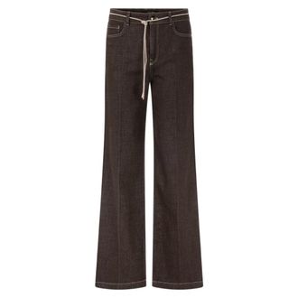 Marc Cain Damen, Jeans, Braun, XLGr&ouml;&szlig;e