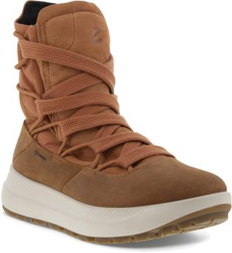 Ecco Solice Mid-Cut Schuhe GTX PL 400G Damen braun