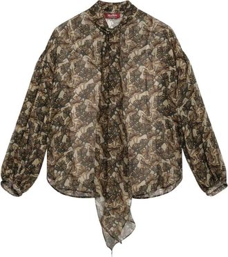 Max Mara Femme, Blouses et Chemises, Multicolore, Taille: 36 FR Blouses