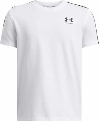 Under Armour Sportstyle Taped Jr - T-Shirt - Jungs