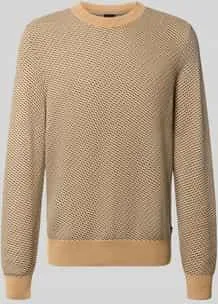 HUGO BOSS Regular Fit Pullover aus reiner Baumwolle Modell H-Lofranco