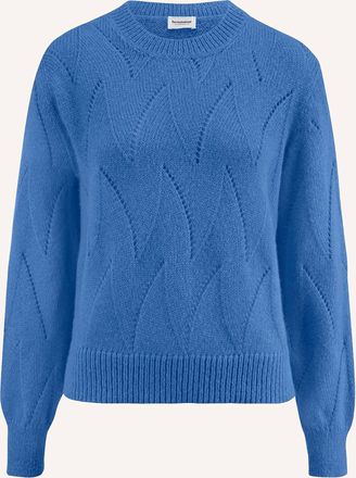 Hessnatur Hessnatur Strickpullover blau
