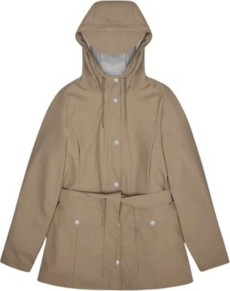 Rains Femme, Vestes, Beige, Taille: 38 FR Curve Jacket