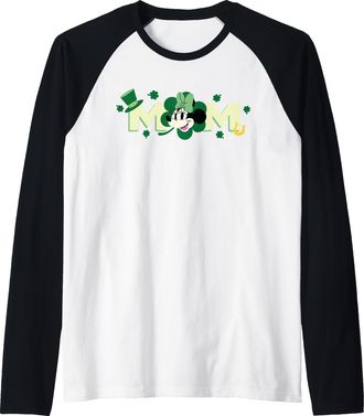 Disney St. Patricks Day Mom Gift Lucky Matching Trip Raglan