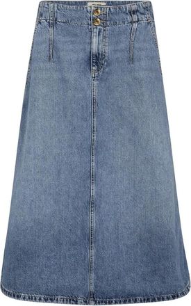 Mos Mosh MOS Mosh, Femme, Jupes, Bleu, Taille: W31 Jupe en jean