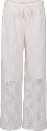 Malito more than fashion Malito - Pantalon en dentelle pour femme - Pantalon de plage dété doux et fluide - Pantalon long et élégant - Féminin festif - Taille unique 20635 (XX