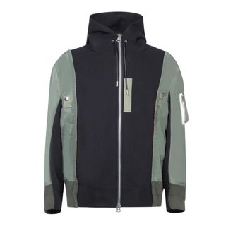 sacai Blaue Jacke f&uuml;r M&auml;nner Aw24 - - Sweatshirts & Hoodies - Herren - Blau - M