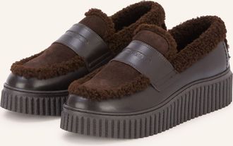 Marc O'Polo Marc Opolo Penny-Loafer Bianca braun
