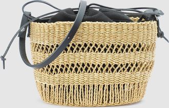 Muuñ Panier Mini Minette Naturel Noir