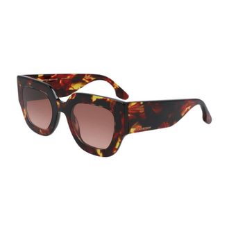 Victoria Beckham Femme, Accessoires, Rouge, Taille: ONE Size Lunettes de soleil en ac&eacute;tate avec protection UV