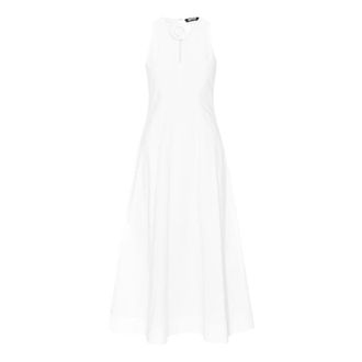 Rotate &Auml;rmelloses Midikleid - - Dresses - Damen - Wei&szlig; - L