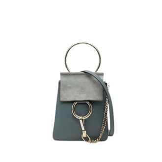 Chlo&eacute; Pre-owned Faye Bracelet Bag - - Pre-owned - Damen - Blau - ONE SIZE