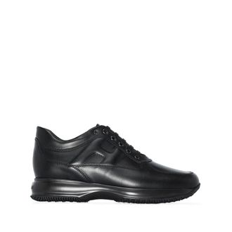 Hogan Homme, Chaussures, Noir, Taille: 39 EU Interactive Allacciato Baskets