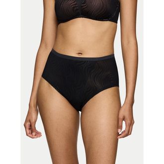 Triumph Klassischer Damenslip mit hoher Taille Shape Smart Ellipse 10222289 Schwarz