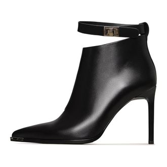 Cesare Gaspari Midnight Charm Stiletto Stiefel - Schwarz - - Shoes - Damen - Schwarzk - 40 EU