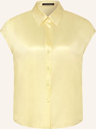 Luisa Cerano Luisa Cerano Hemdbluse Aus Seide gelb