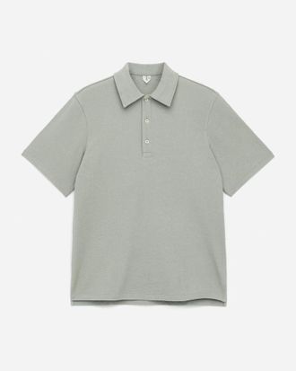 Arket Kurz&auml;rmliges Polohemd -T&uuml;rkis